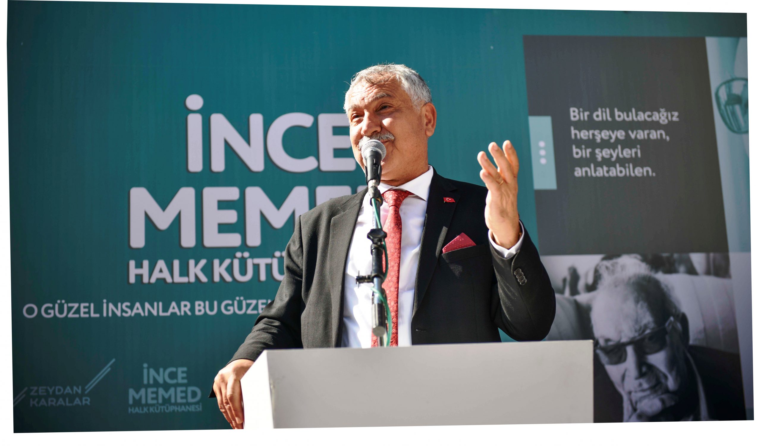 İnce Memed Halk Kütüphanesi gibi önemli bir hizmet üzerinden komplo ...